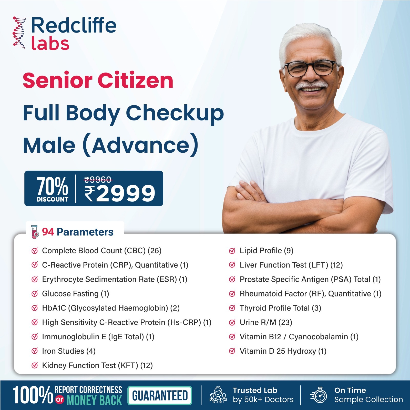 Senior Citizen Full Body Checkup - Male (Advance) in Pune @ 2999 ...